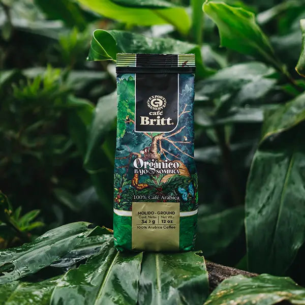 Organic coffee from Café Britt