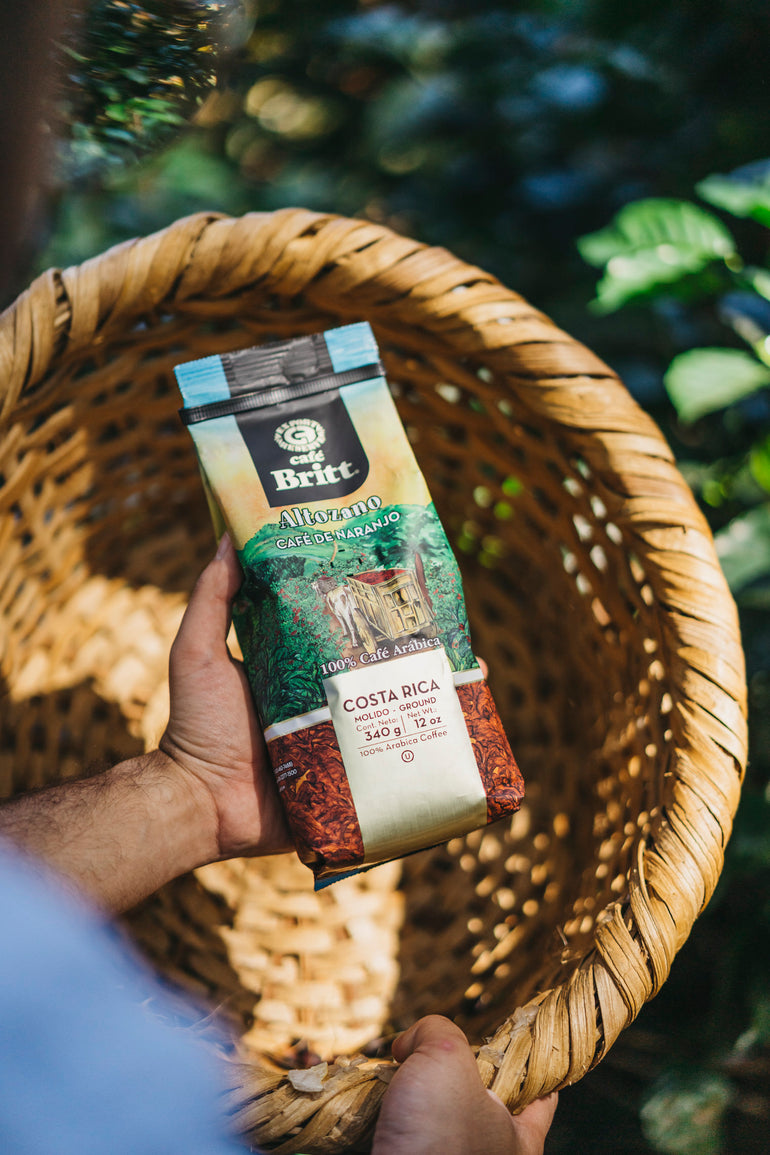 Café Britt's Costa Rican Fusion Coffee - Dual Roast Mastery for a ...